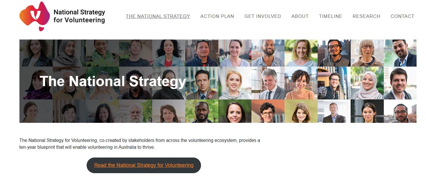 Australia’s National Volunteering Strategy 2023-2033: Vision ...